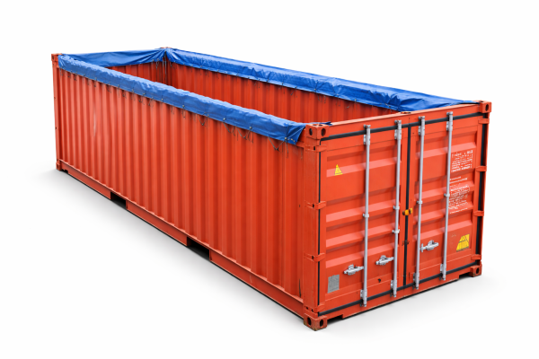 Open Top containers – Kingston Logistics Center